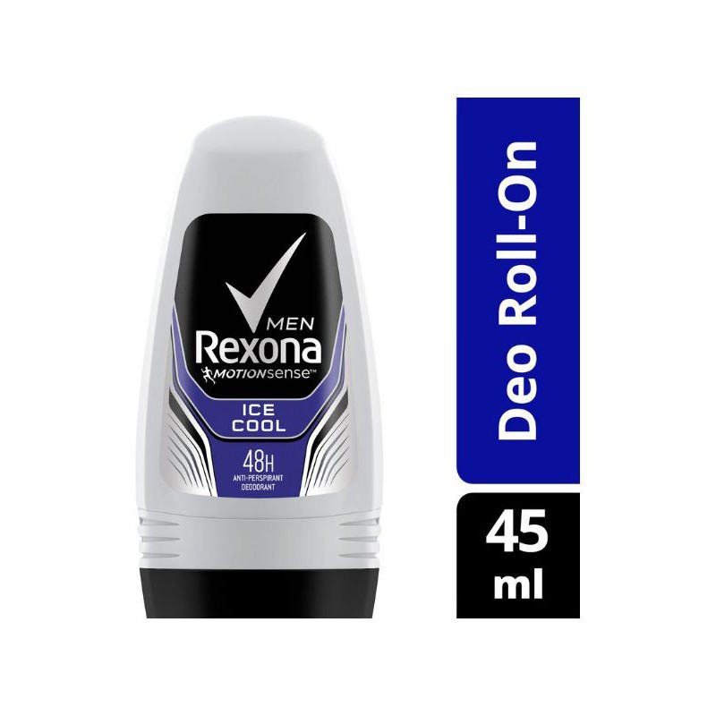 Jual Rexona Men Roll On Ice Cool 45ML Perkarton/24Pcs Indonesia|Shopee Indonesia