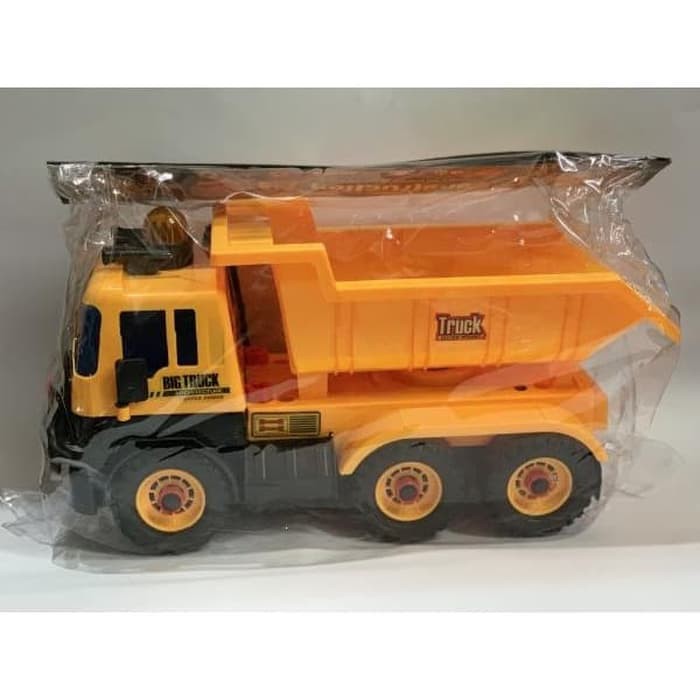 Jual Mobil Mainan Truk Tanah Pengangkut Pasir - Truk Pasir Kuning ...
