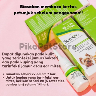 Jual Obat tetes kuping telinga ear mites dermatitis kucing anjing ...