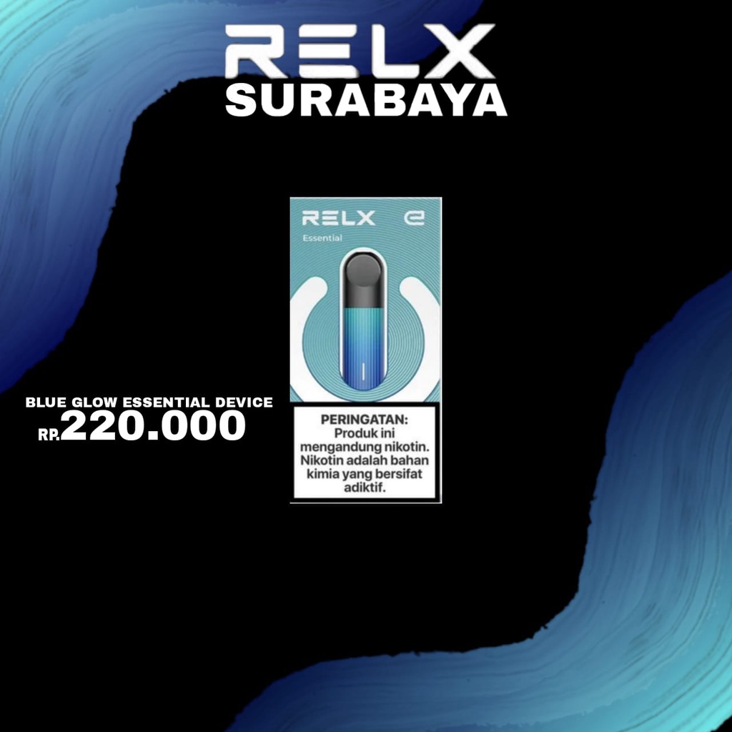Jual RELX Blue Glow Essential Single Device Kit | Shopee Indonesia
