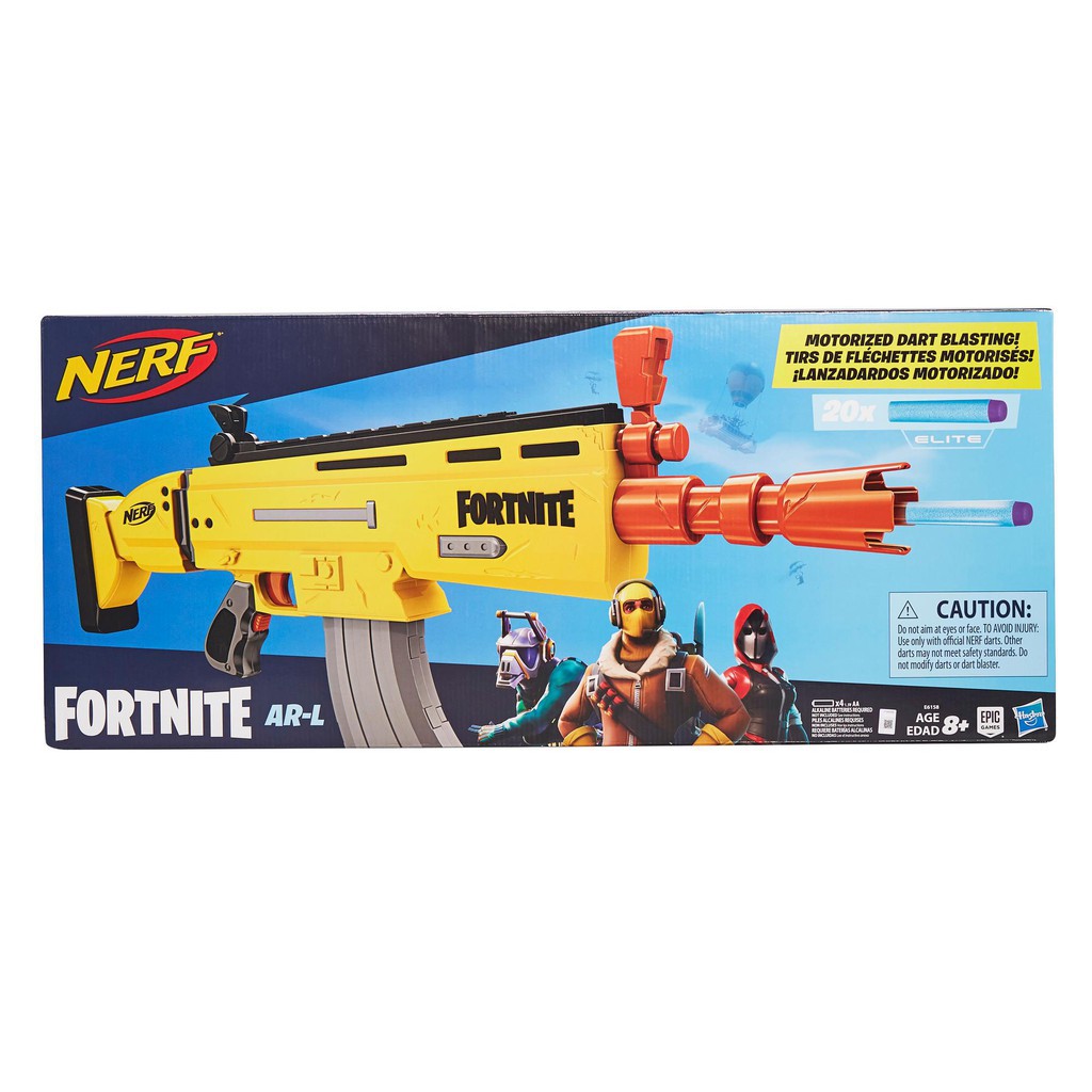 Jual Nerf Fortnite AR-L ARL Motorized Dart Blaster | Shopee Indonesia