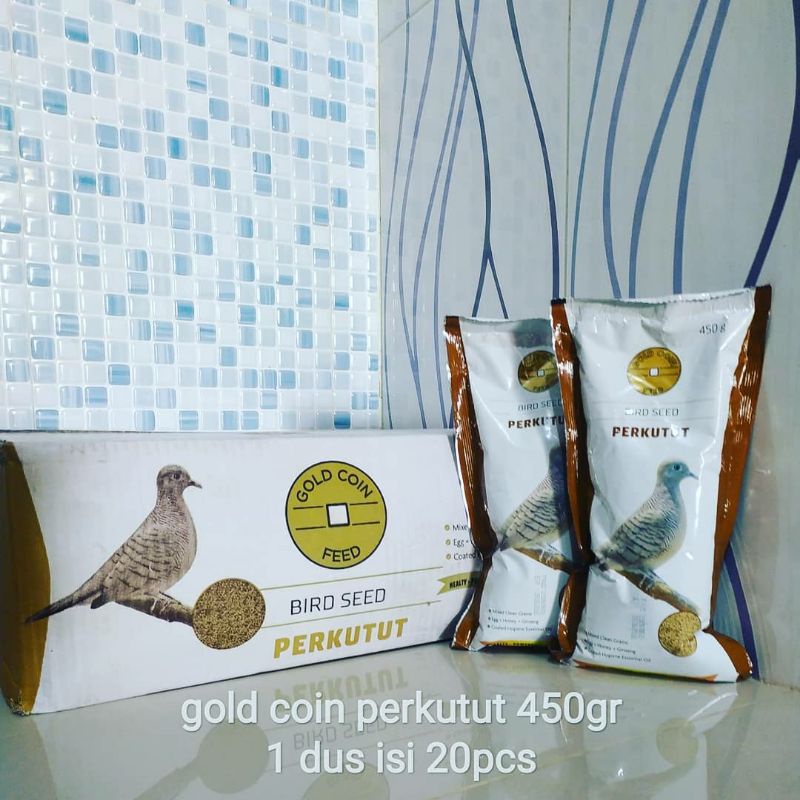 Jual KEMASAN BESAR !!! Gold coin perkutut 450 gram / goldcoin perkutut ...