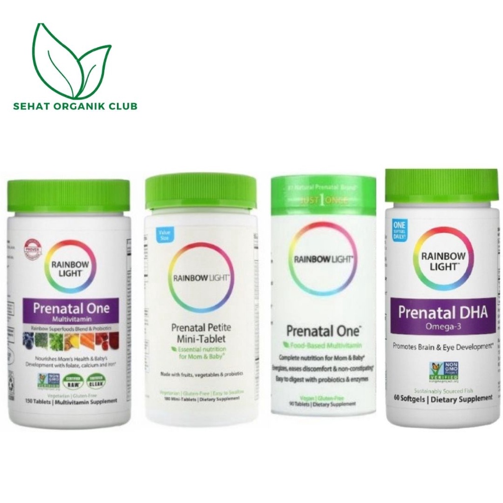 Jual Rainbow Light Prenatal One Multivitamin 90 caps ; Prenatal One ...