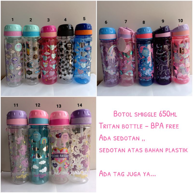 Jual Botol Smiggle 650ml | Shopee Indonesia