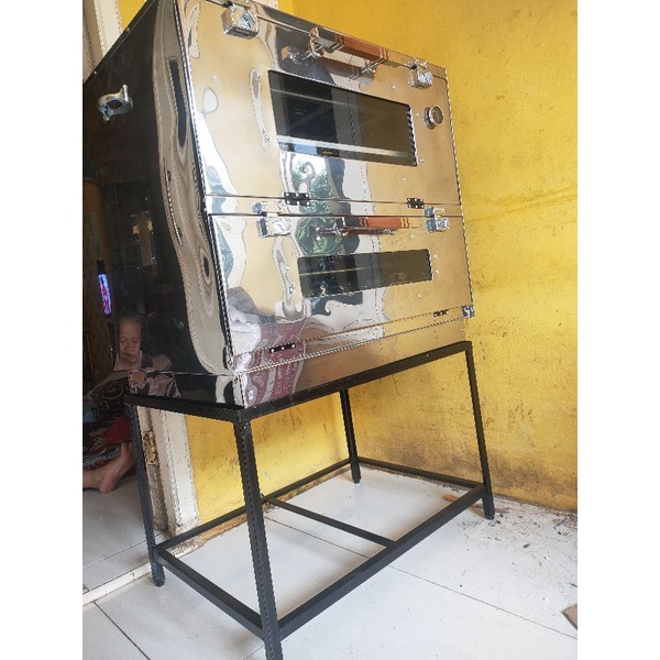 Jual Oven Gas Stainless Still Anti Karat Ukuran 75 Fullsett Siap Pakai ...