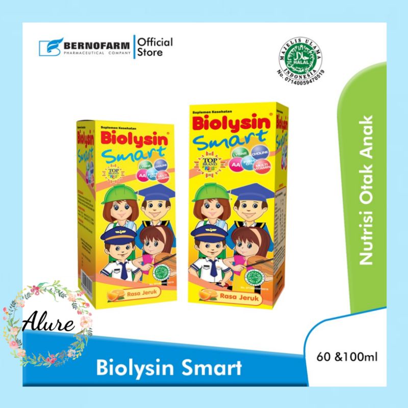 Jual Biolysin Smart Syrup Multivitamin Anak Rasa Orange - 60 ml 100 ml ...