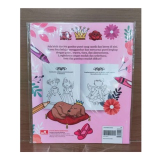 Jual Ayo gambar dan warnai putri original | Shopee Indonesia
