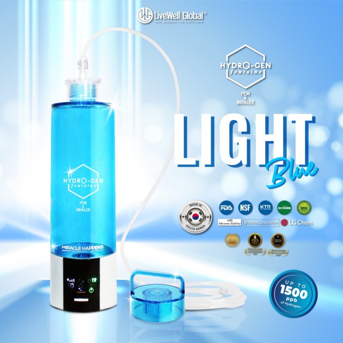 Jual Kesehatan - Hydrogen Fontaine Pem & Inhaler (Light Blue Limited ...