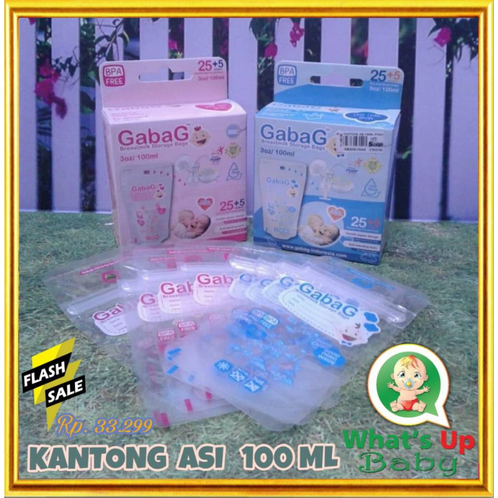 Jual GABAG KANTONG ASI 100 ML (NEW PACKAGING DESIGN 2018) | Shopee ...