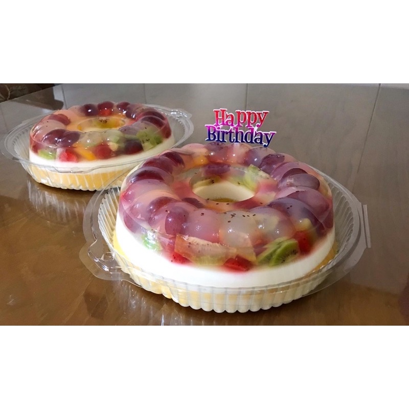 Jual Puding buah premium | Pudding ultah | Birthday pudding | Fruit ...