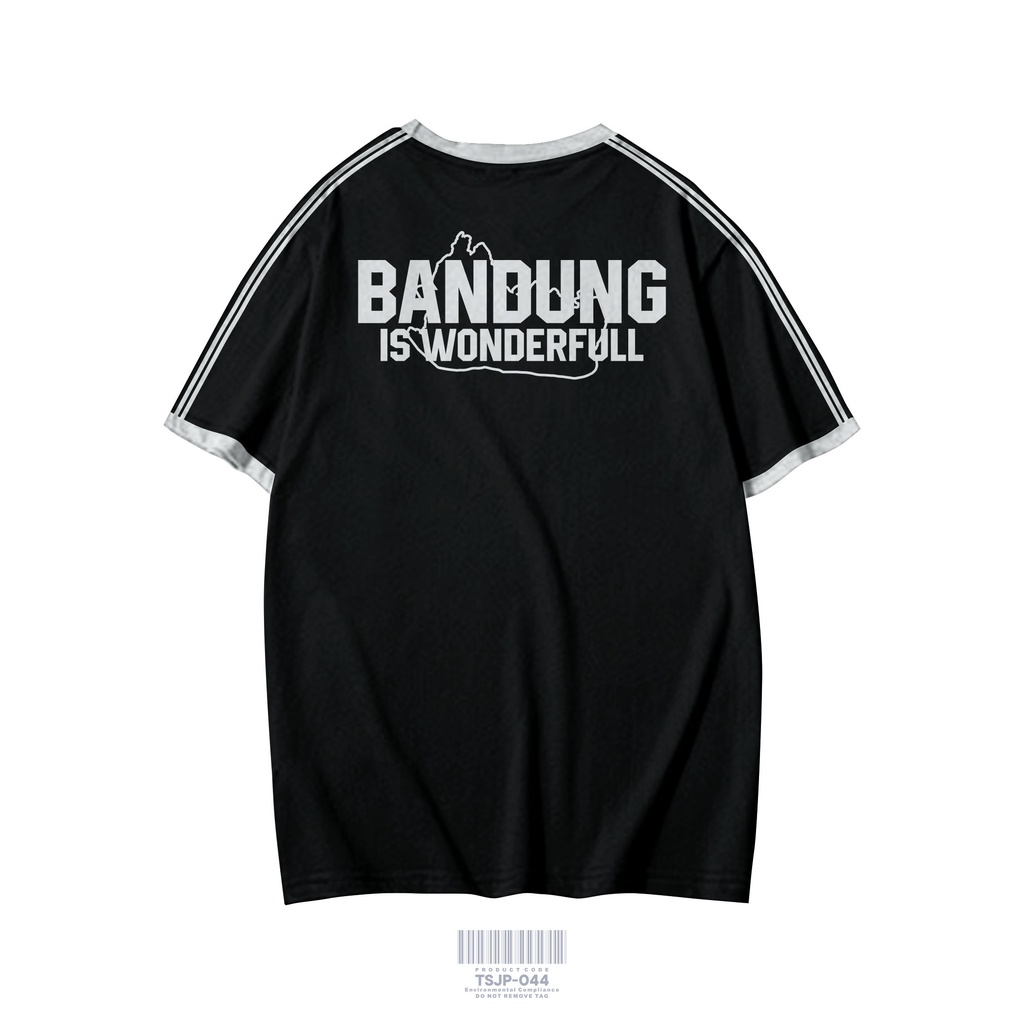 Jual KAOS DISTRO BANDUNG IS WONDER FULL LOGOS PETA | Shopee Indonesia