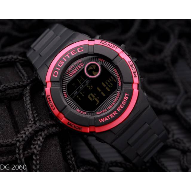 Digitec Original DG2060 - Jam tangan digital Karet warna warni Wanita ...