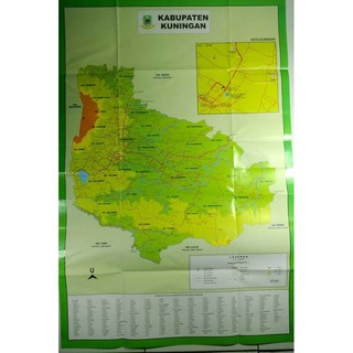 Jual PETA KABUPATEN KUNINGAN | Shopee Indonesia