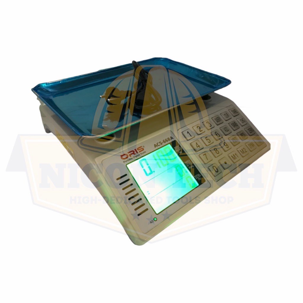 Jual Timbangan Duduk Digital 30 Kg 2 Sisi - Timbangan Digital - Laundry ...
