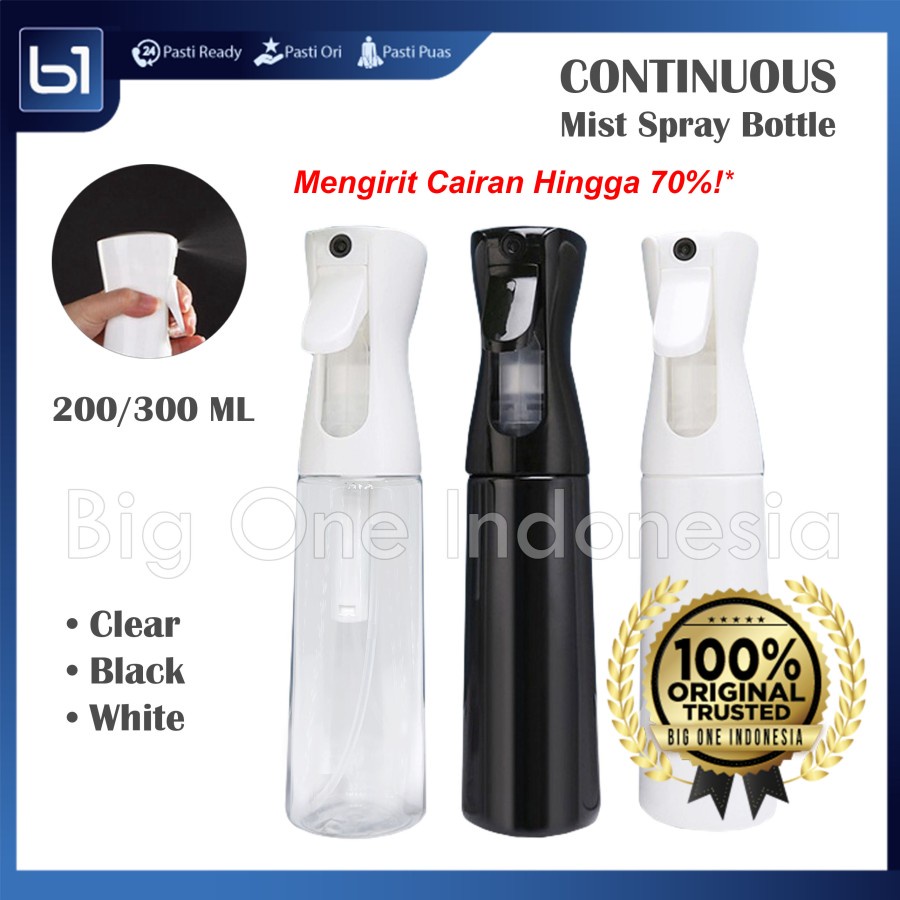 Jual Continuous Mist Spray 200ml, Botol Spray 300ml, Refill Botol Spray ...
