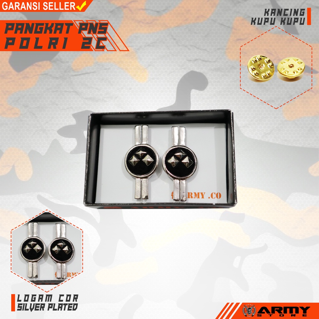 Jual pangkat pns polri 2C | Shopee Indonesia