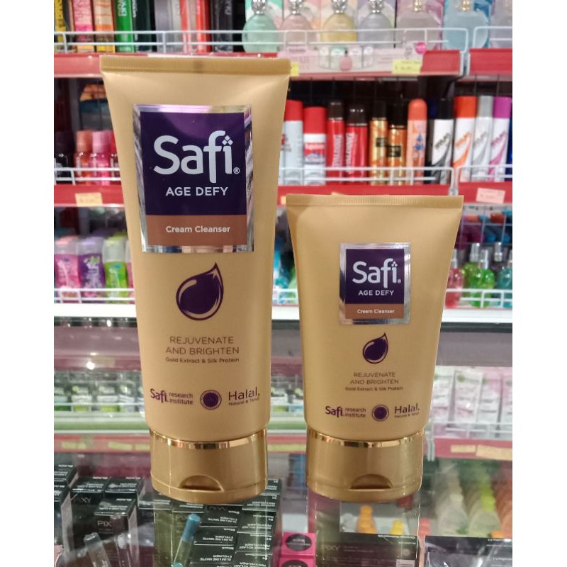 Jual Safi Age Defy Cream Cleanser Rejuvenate And Brighten, (50g & 100g ...