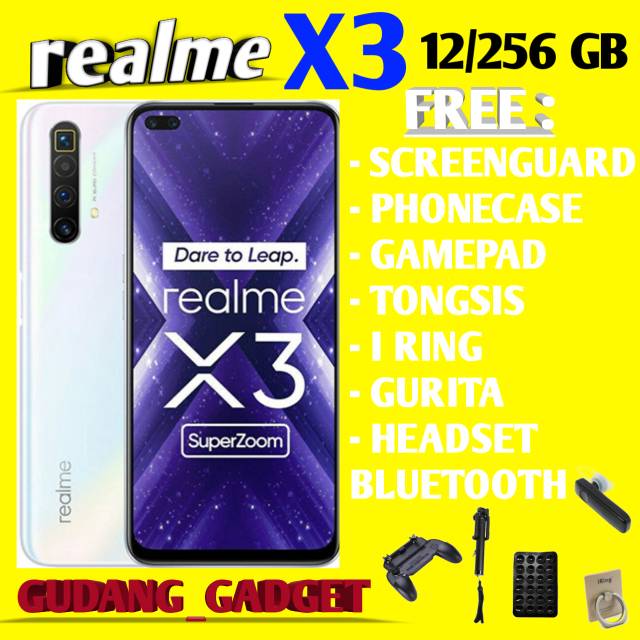 Jual REALME X3 12/256 SUPER ZOOM 12GB/256GB GARANSI RESMI Indonesia ...