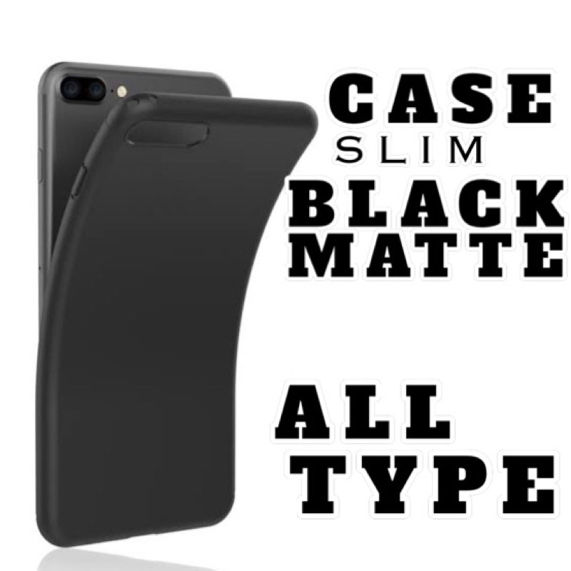 Jual Casing Case Slim Black Matte All Type HP - Minimal Pmbelian 20 Pcs ...