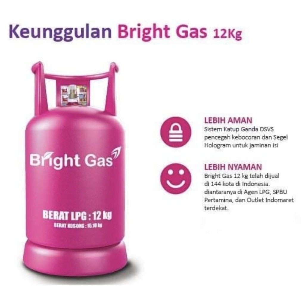 Gas LPG 12kg Tabung Gas LPG Jual Gas Bandung gas Elpiji 12kg Shopee