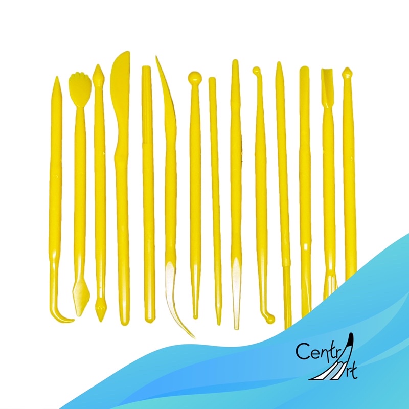 Jual Alat clay clay tools mini alat sculpting clay fondant 14pcs ...