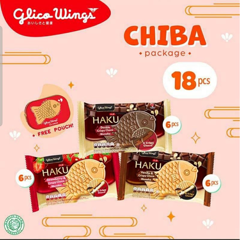 Jual Glico Wings Ice Cream Chiba Pack 18pc / Glico es Krim / Glico Ice ...