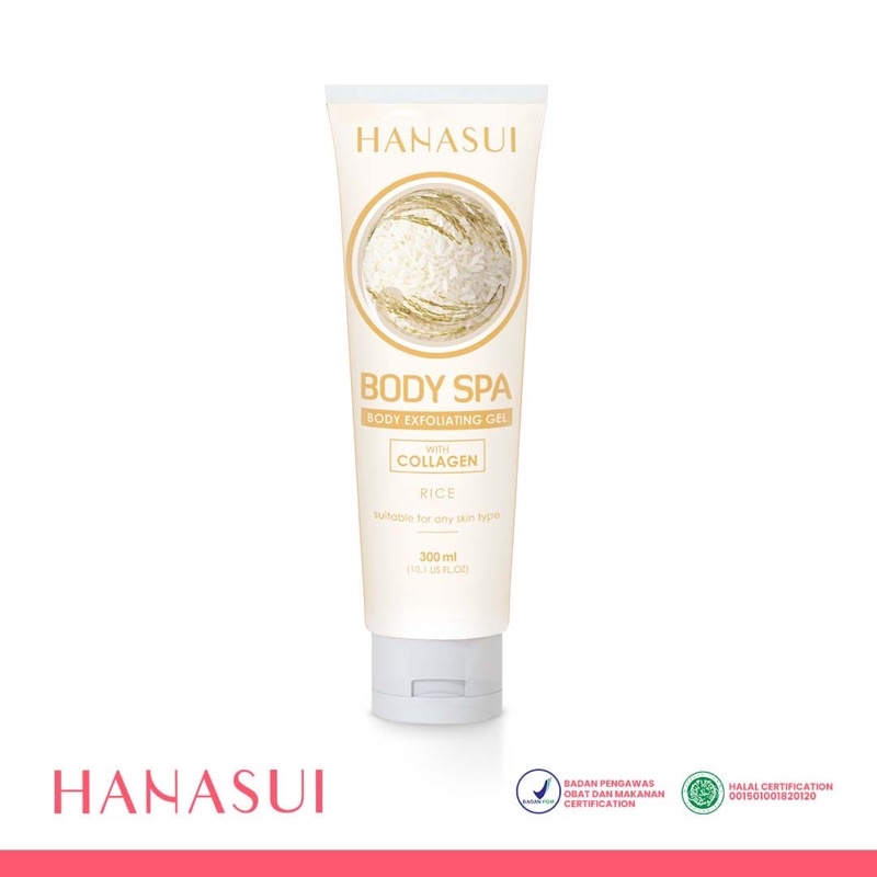 Jual Hanasui Body spa rice 300ml | Shopee Indonesia