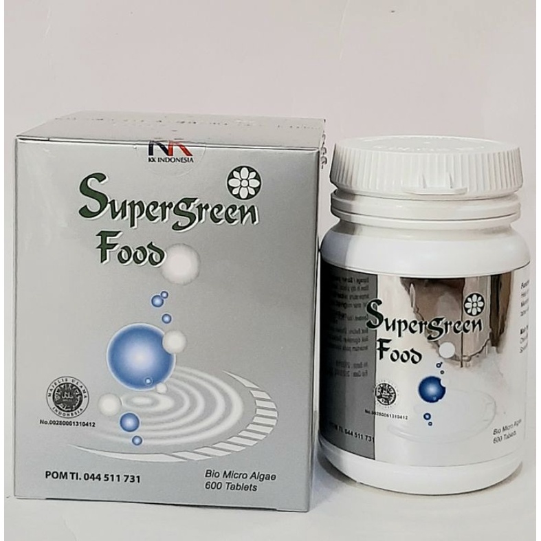 Jual KK SGF Supergreen Food isi 600 Tabs | Shopee Indonesia