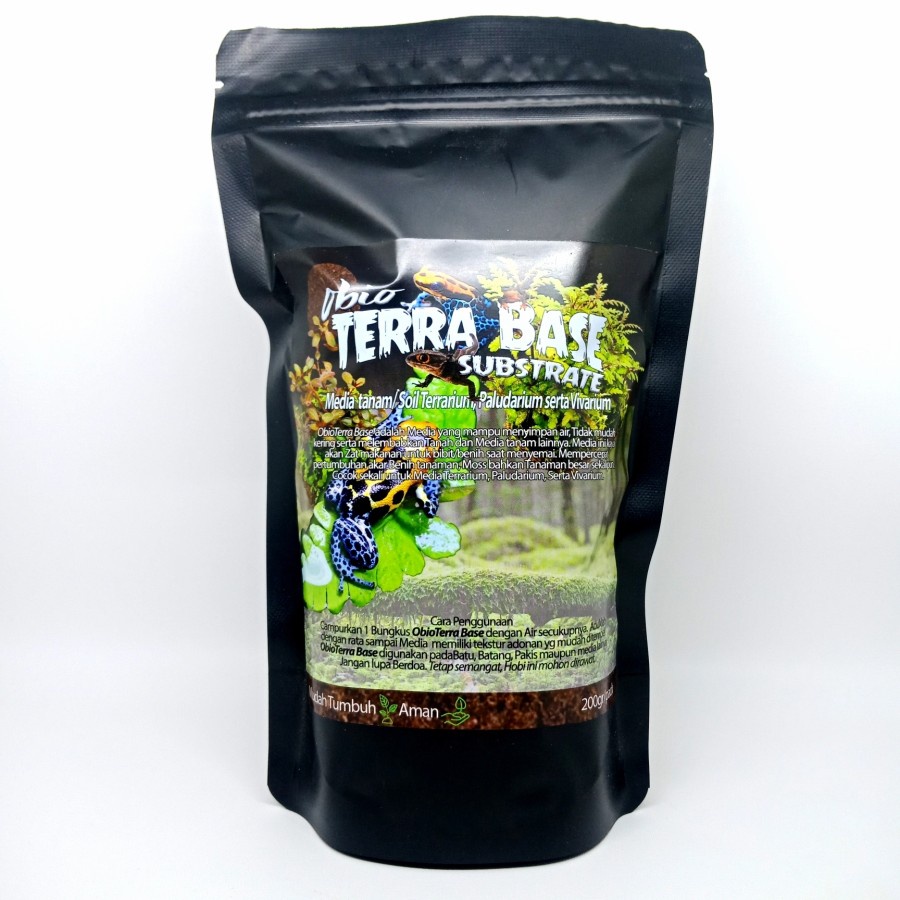 Jual OBIO TERRA BASE SUBSTRATE MEDIA TANAM TERRARIUM PALUDARIUM ...