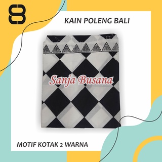 Jual Kain Poleng Bali Jarik Poleng Bali Motif Catur Kotak-Kotak Khas ...