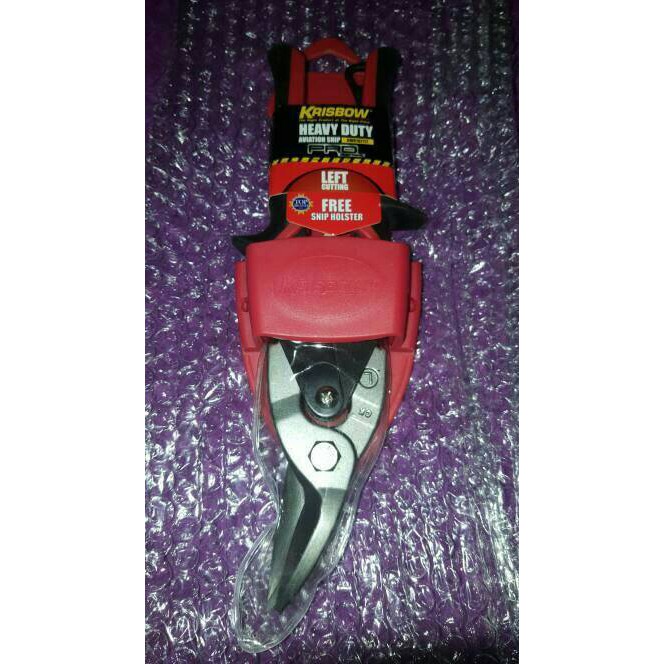 Jual krisbow gunting tang baja ringan / seng kiri / left | Shopee Indonesia