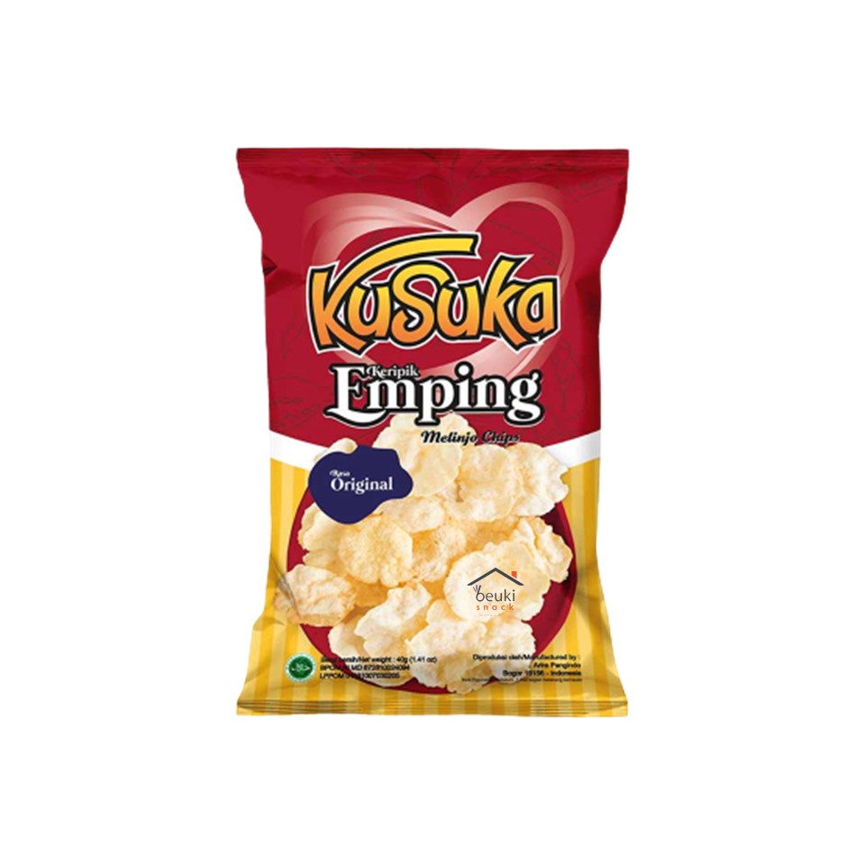 Jual Kusuka Emping Keripik Melinjo Rasa Original | Shopee Indonesia