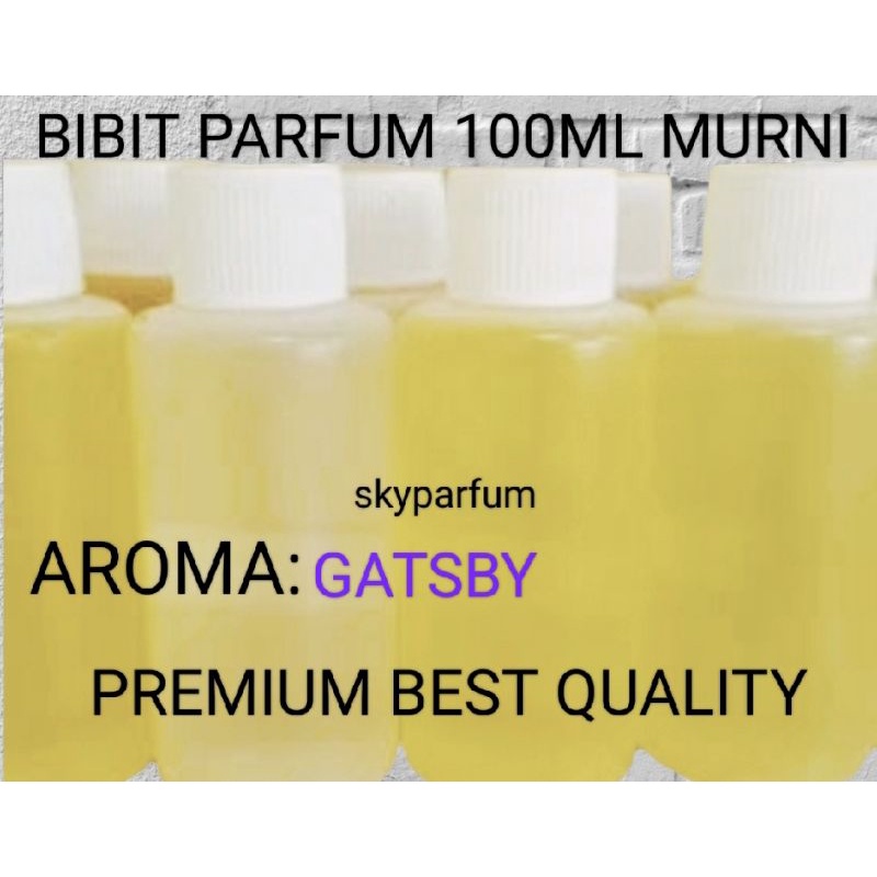 Jual BIBIT BIANG PARFUM MINYAK WANGI GATSBY 100ML MURNI PREMIUM BESTQUALITY | Shopee Indonesia