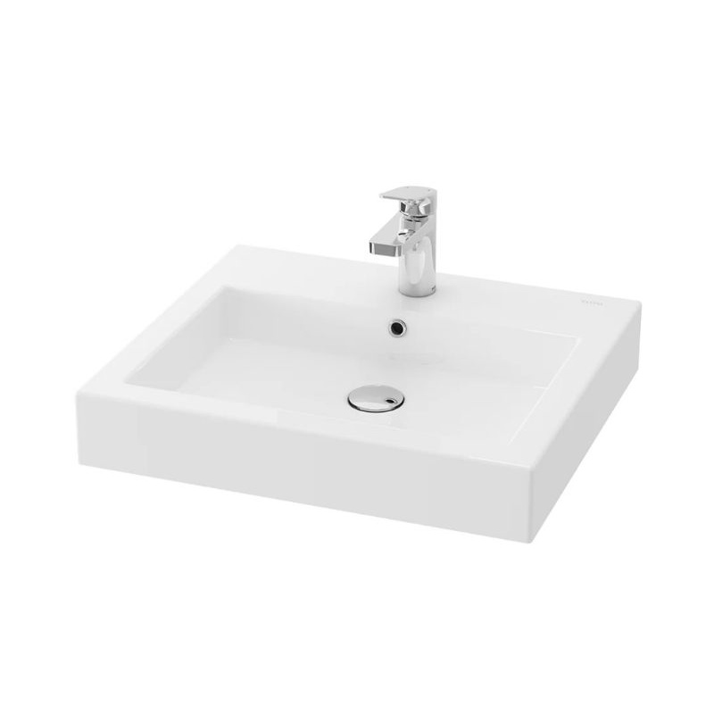 Jual Wastafel TOTO LW649CJ W/F Complete Set Kran Panas Dingin ...