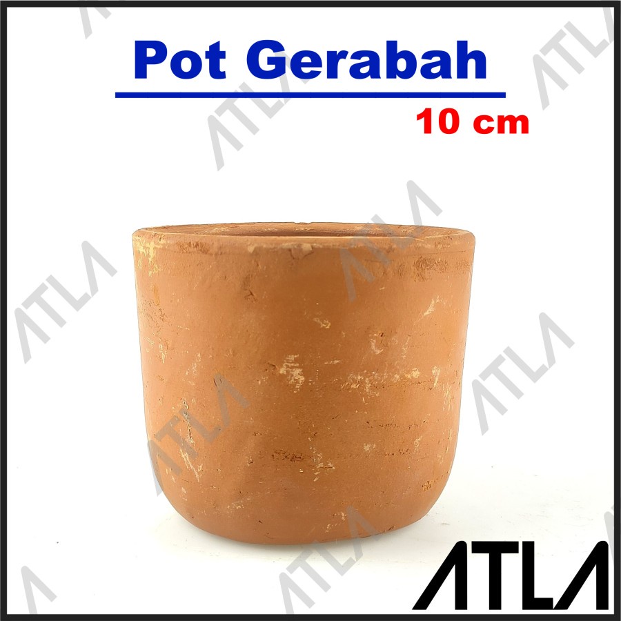 Jual Pot Gerabah 10 cm Wadah Tanah Liat Clay Terracotta Tanaman 10cm ...