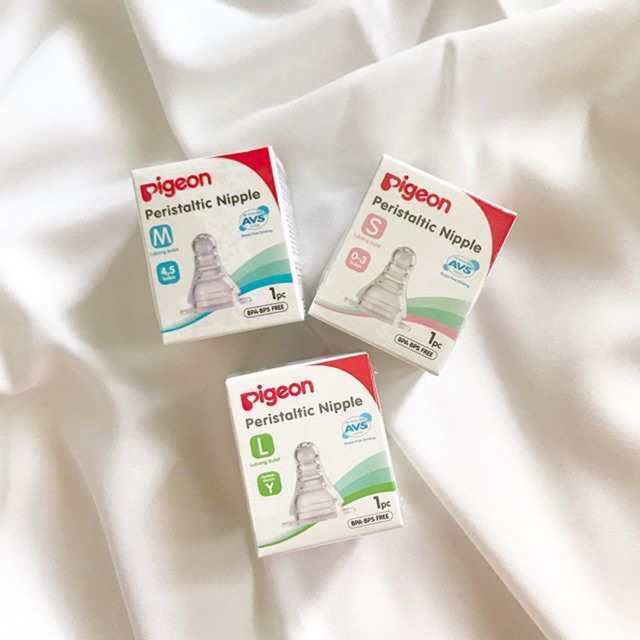 Jual pigeon peristaltic nipple, dot pigeon | Shopee Indonesia