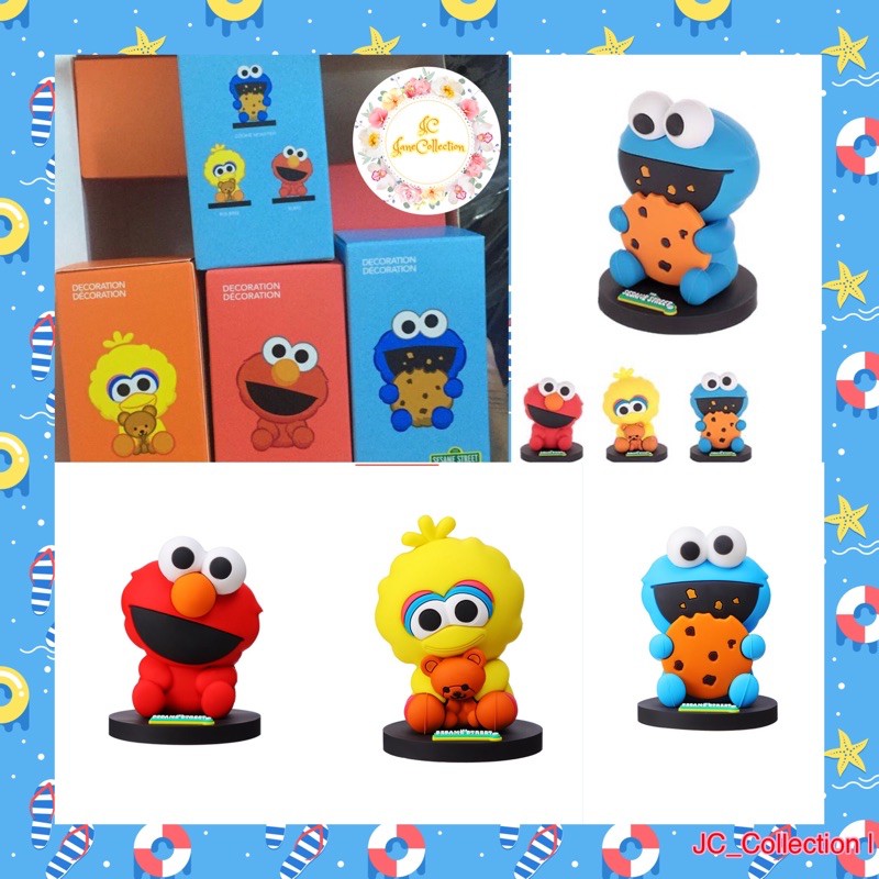 Jual New Limited Sesame Street Miniatur Miniso | Shopee Indonesia