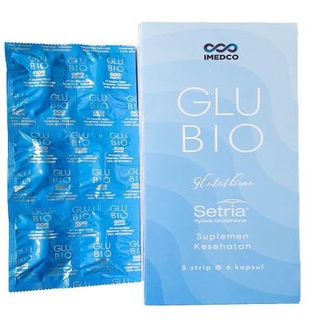 Jual Glu Bio 30's Kapsul Imedco / GluBio 30's Kapsul Imedco ...