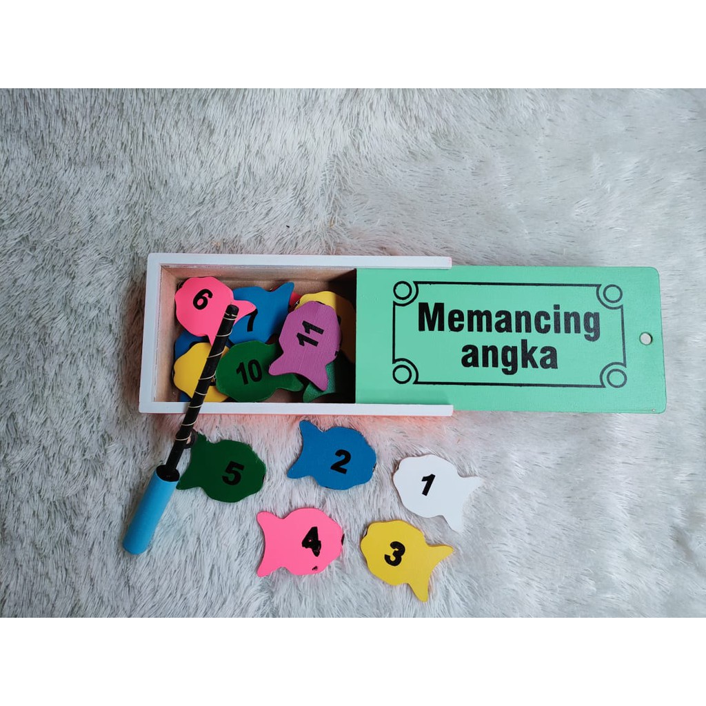 Jual mainan edukasi memancing angka | Shopee Indonesia