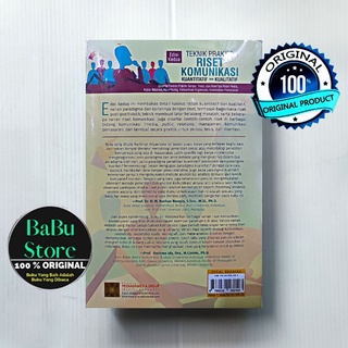 Jual Buku TEKNIK PRAKTIS RISET KOMUNIKASI KUANTITATIF & KUALITATIF - Rachmat Kriyantono- Prenada ...