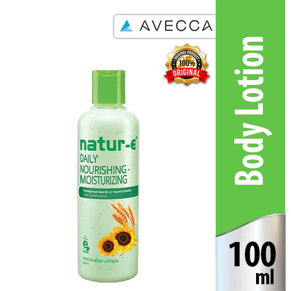 Natur-E Daily Nourishing Hand & Body Lotion 100 mL / Moisturizer ...