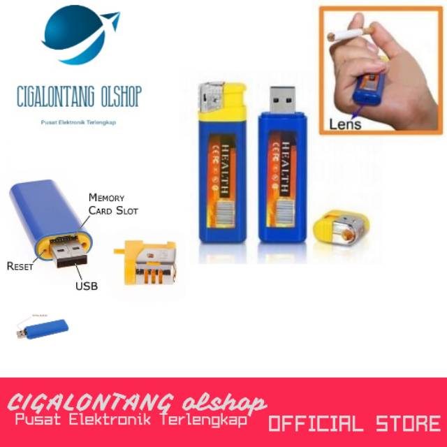 Jual Lighter Spy Kamera korek api | Shopee Indonesia