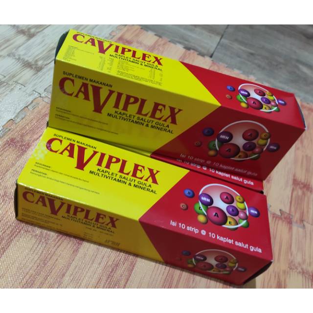 Jual Caviplex tablet (per Box isi 100 kaplet) Indonesia|Shopee Indonesia