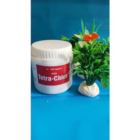 Jual tetraclor Tetrachlor botol 300 kapsul obat ayam | Shopee Indonesia