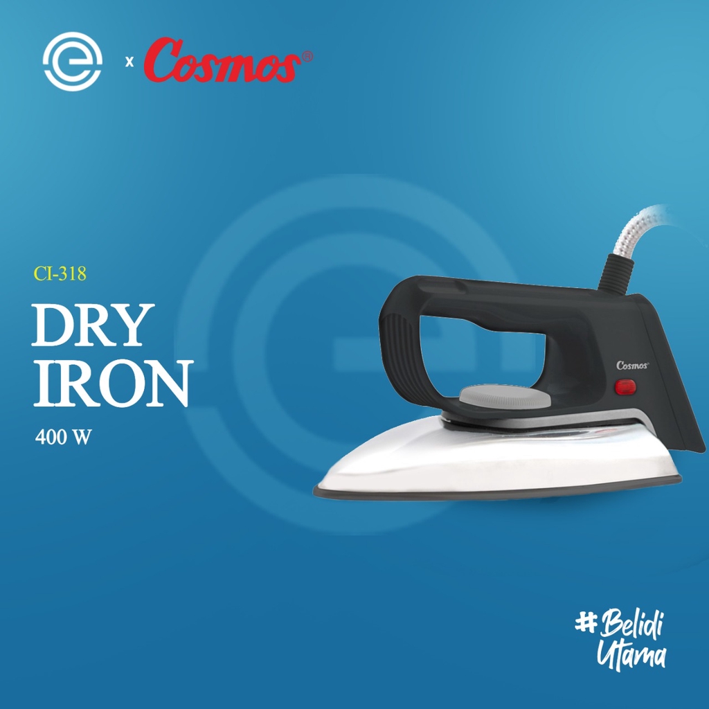 Jual COSMOS Setrika Listrik Stainless CI-318 | Shopee Indonesia