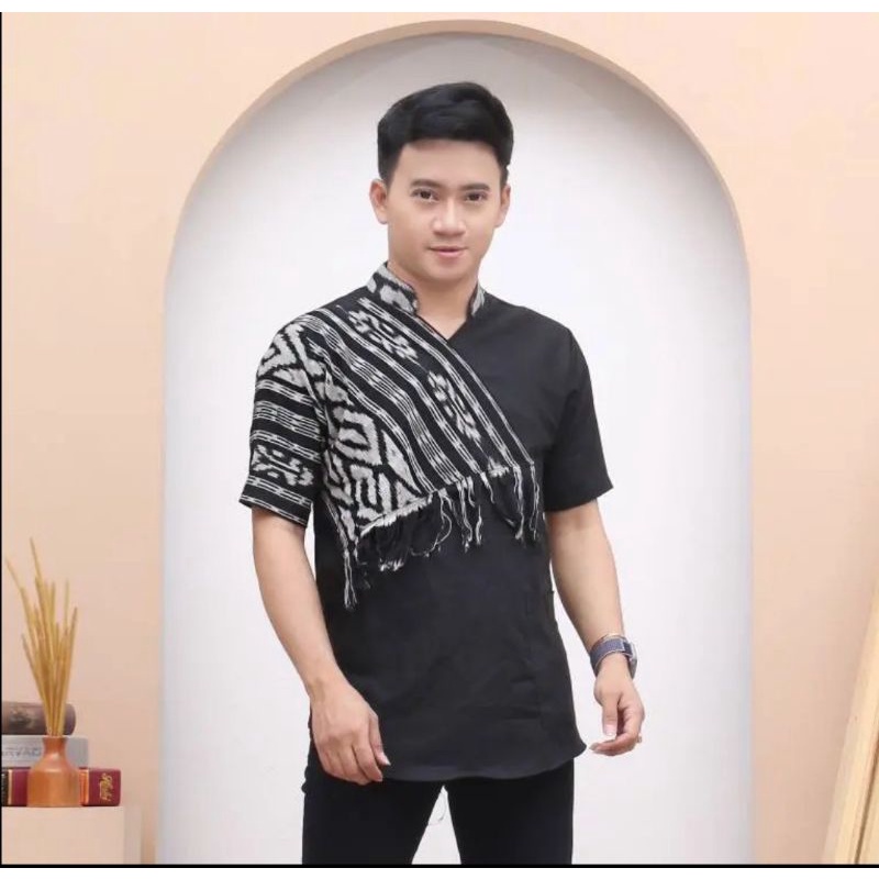 Jual Koko Aidil, Koko kombinasi, Koko batik tenun songket, original ...