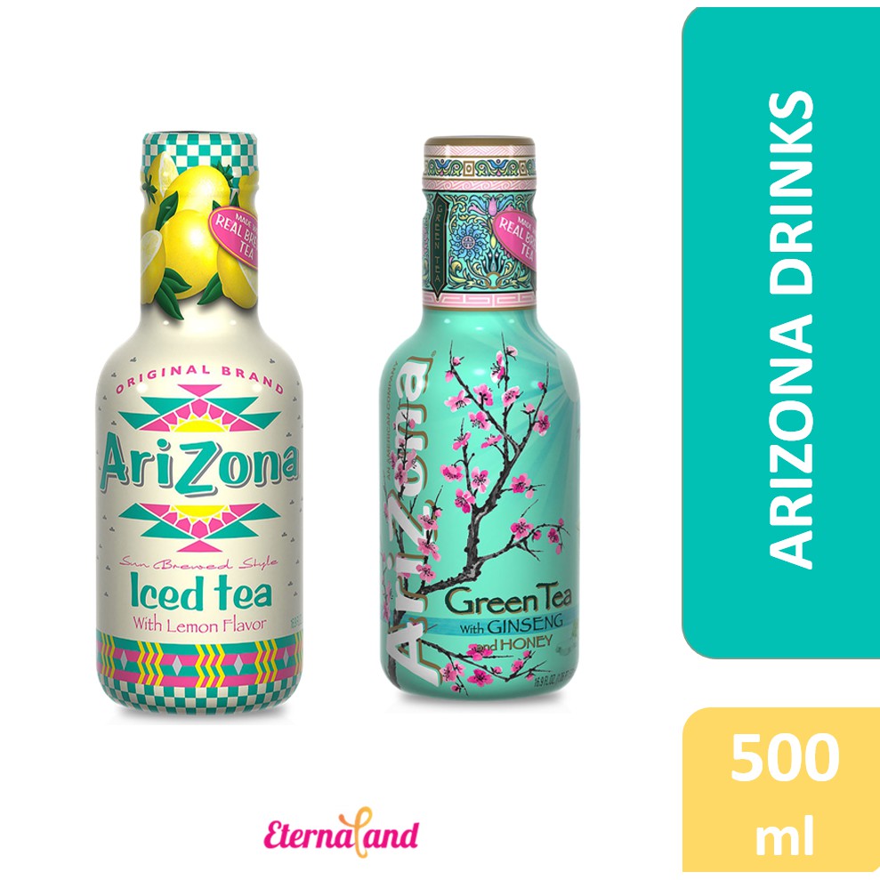 Jual Arizona drinks 500 ml - minuman arizona botol plastik aneka rasa ...