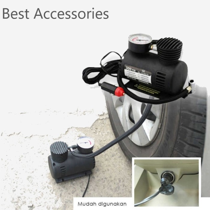 Jual Pompa Ban Kompressor Mini Compressor Angin 12V 652 Indonesia ...