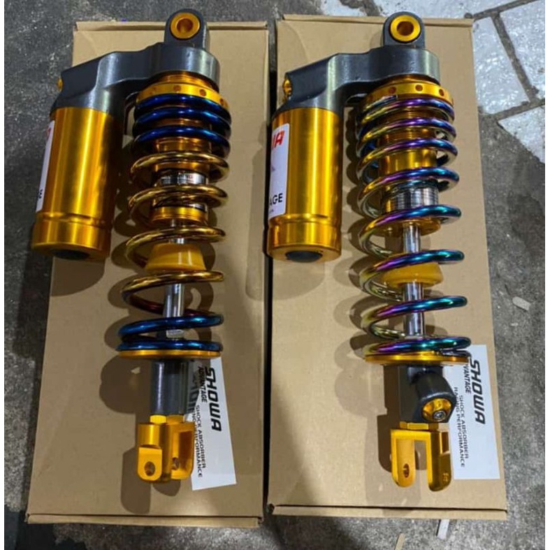 Jual SHOCKBREAKER SHOCK TABUNG SHOWA 310mm 330mm MATIC MIO BEAT FI ESP VARIO 125 150 SCOOPY FINO ...