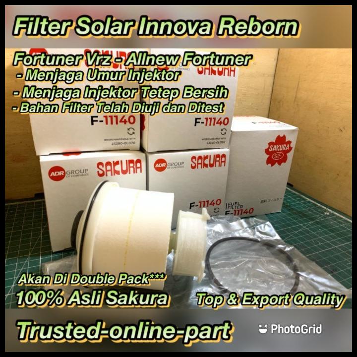 Jual Filter Solar Innova Reborn / Allnew Fortuner 100% Asli Sakura ...